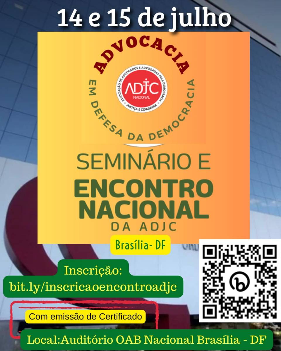 Veja aqui a programação completa do Seminário e Encontro Nacional da ...
